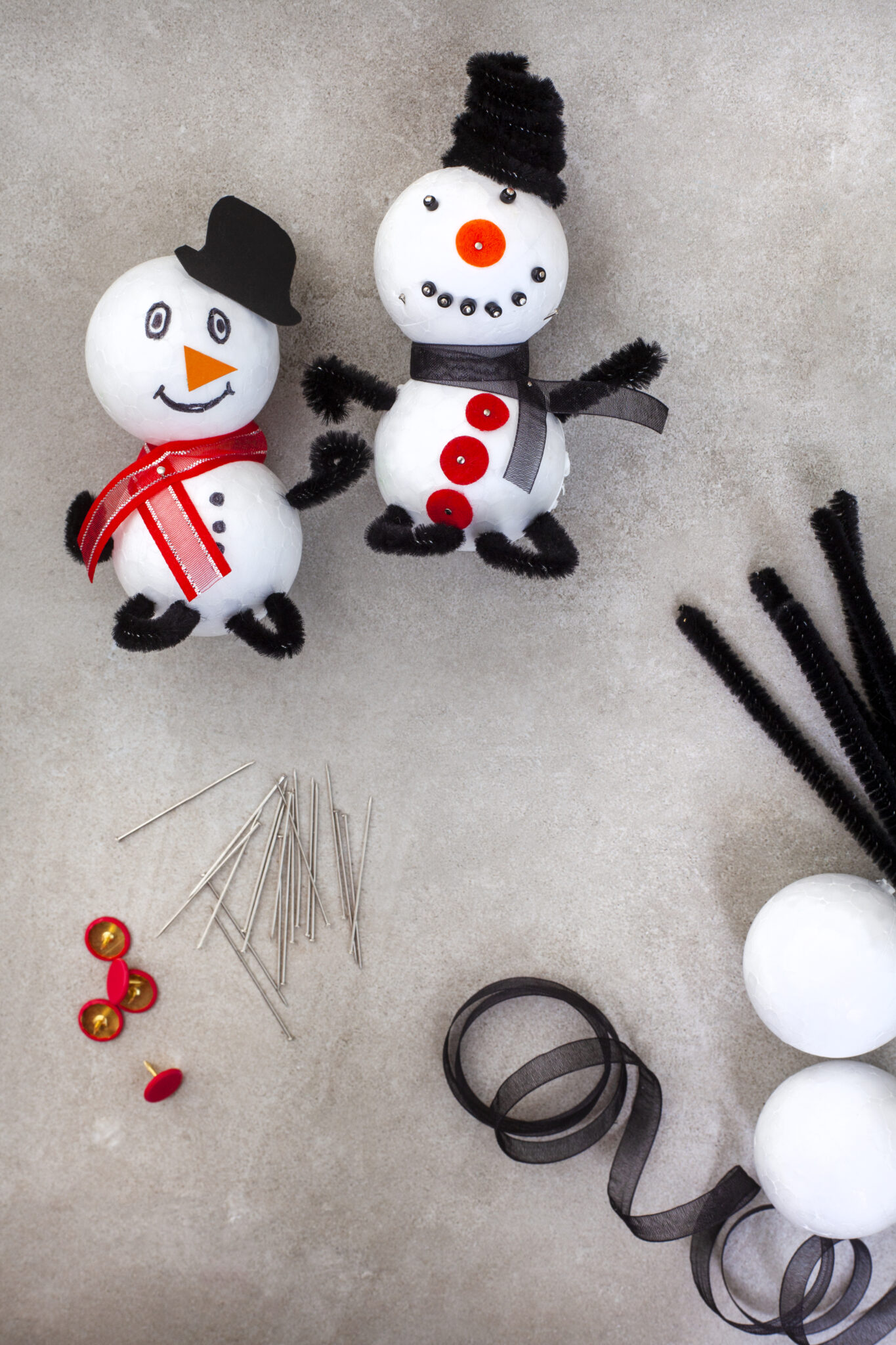 Pom Pom Snowman Craft For Kids – Pom-Pom Snowman Craft: Winter Project ...